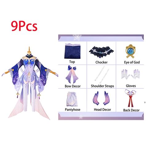☎﹊☍ New Genshin Kokomi Sangonomiya Costume Comic Con Sexy Women Lazada Ph