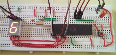 Electronic Circuits And Projects Interfacing 7 Segment Display Module