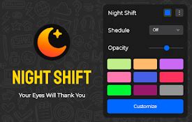 Screen Shader Smart Screen Tinting Chrome Web Store