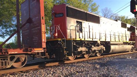 Cnic Sd70 1030 Leads Northbound Manifest Youtube