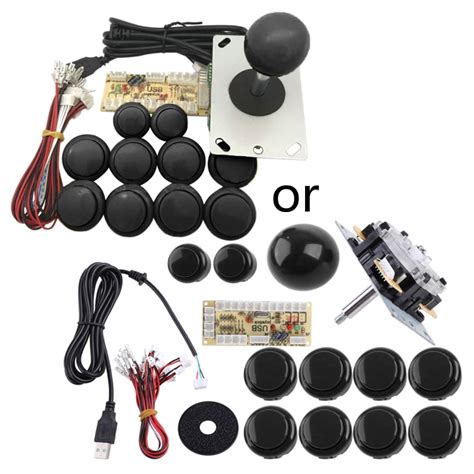 Rozyard Led Arcade Diy Kit Usb Pc Game Diy Raspberry Pi Controller Diy