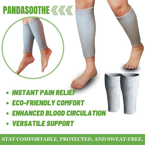 Bamboo Compression Calf Sleeves For Swelling And Discomfort Relief