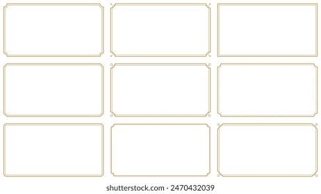 Rectangle Border Designs Stock Vectors And Vector Art Shutterstock