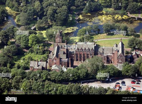 Aerial View Of Newsham Park Hospital An Orphan Asylum In Liverpool