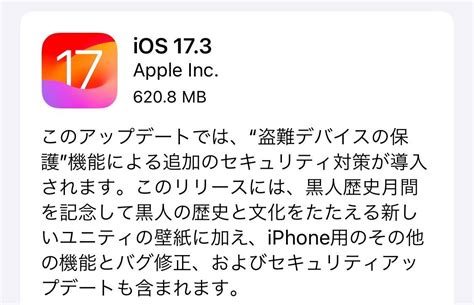 Apple、ios 173とipados 173の正式版をリリース 盗難デバイスの保護機能が追加 ソフトアンテナ