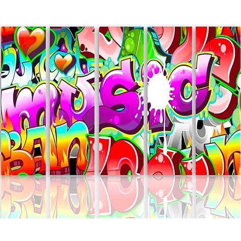 Tableau 2 Sous Titres Abstraction 200 X 100 Cm Leroy Merlin