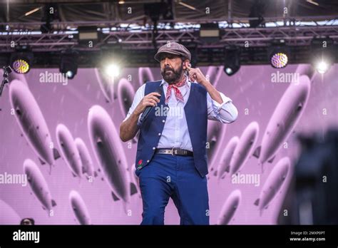 Juan Luis Guerra Performing At Festival Cruïlla Barcelona 9 Jun 2022