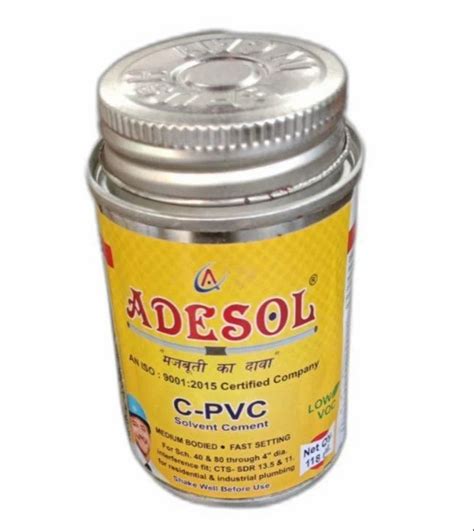 Adesol Cpvc Cement Solvent Jar At Rs 80 In Morigaon Id 2849483458688