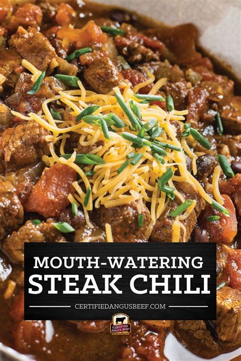 Slow Cooker Steak Chili Artofit
