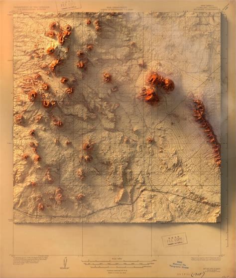 3D Rendered Topographic Maps Longitude One Topographic Map Map