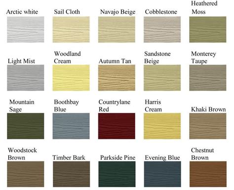 Certainteed Vinyl Siding Color Chart Oywu Dianne Ochoa Blogs