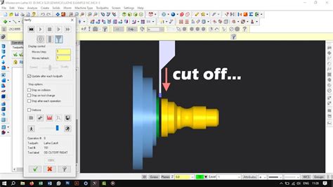 Mastercam X5 Basic Lathe Example Face Rough Finish Groove Cut Off Youtube