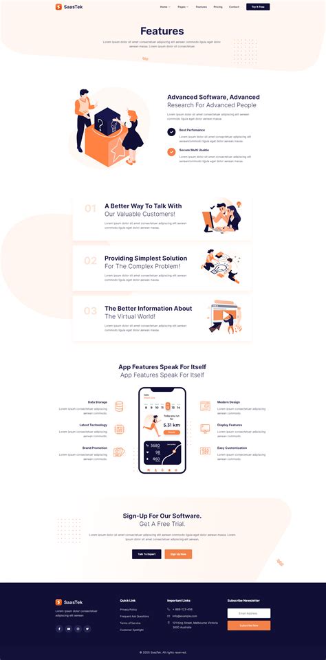 SaasTek SaaS Technology Elementor Template Kit By Radiantthemes