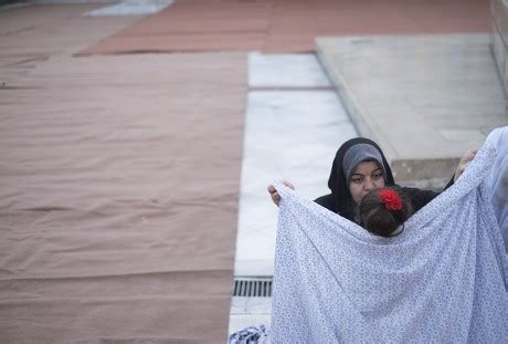 Iranian Woman Adjusts White Chador Her Editorial Stock Photo Stock Image Shutterstock