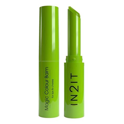 In2it อินทูอิท เมจิก คัลเลอร์ ลิปบาล์ม 1 5ก 01 จอยฟูล กรีน Ddbeauty
