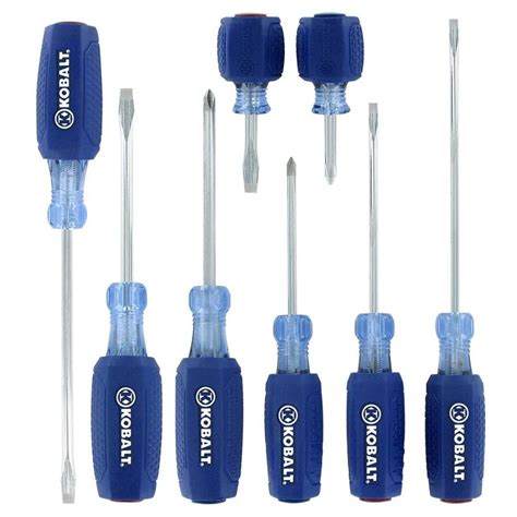 Shop Kobalt 8 Piece Insulated Magnetic Multi Bit Screwdriver Set At