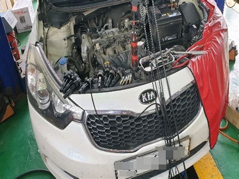 기아 K3 자동차성능검사 후 파워베이스 점화시스템 정비 논산강경카센터 모터월드 익산함열부여공주세종서천계룡 카센타 정비센터 정비과정 사진 동영상 자동차정비모터월드