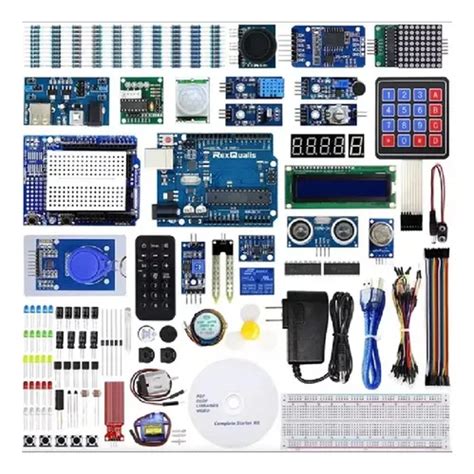 Completo Kit Compatible C Arduino Uno Con Espa Ol Tutorial Meses Sin