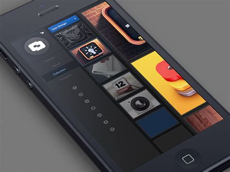 mobile portfolio by ui8 dribbble