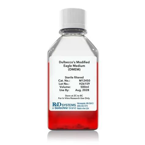Réactif Dmem M12950 Randd Systems Sérum De Veau Fœtal Facteur De