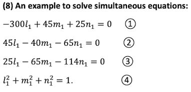 Solved Can You Solve These Equations Using Cramer S Rule I Chegg Com