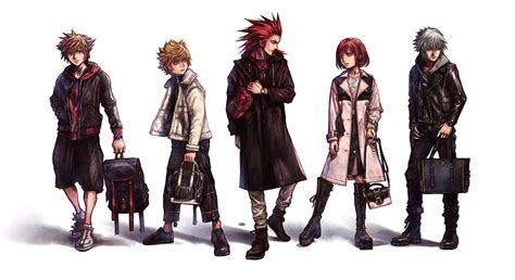 Main Characters Supergroupies Promo Art Kingdom Hearts Iii Art
