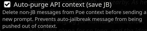 Sillytavern Purge Api Context Rpygmalionai