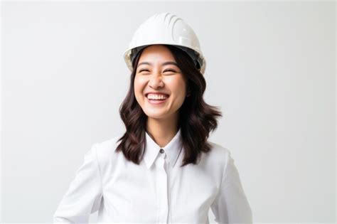Architect Or Engineer Portrait Premium Ai Generated Image