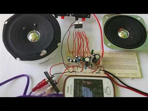 RANGKAIAN AUDIO AMPLIFIER STEREO MENGGUNAKAN IC TDA2009 Syarif Projects