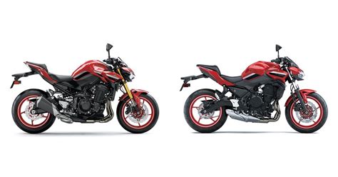 Motorrad Vergleich Kawasaki Z900 70kw 50th Anniversary 2022 Vs