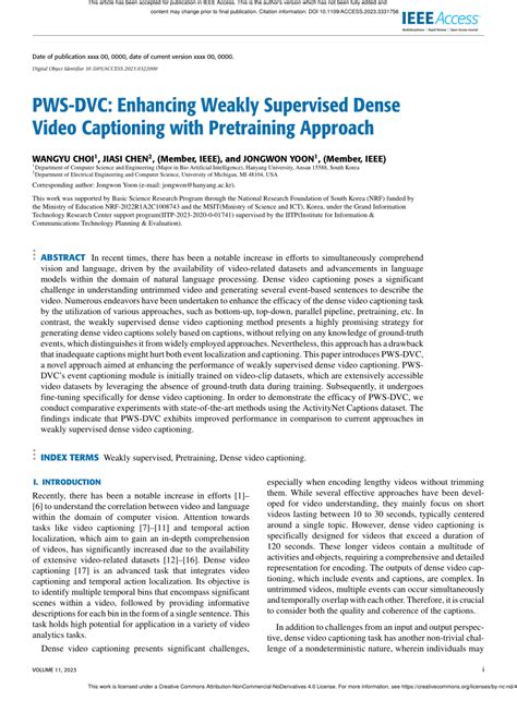 Pdf Pws Dvc Enhancing Weakly Supervised Dense Video Captioning With