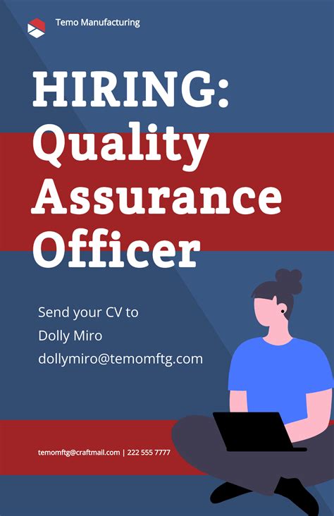 Free Recruitment Poster Templates Editable And Printable