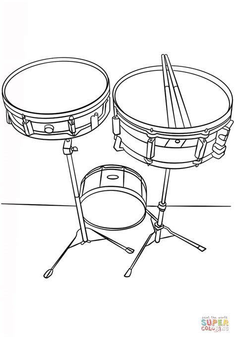 Bongos Coloring Pages