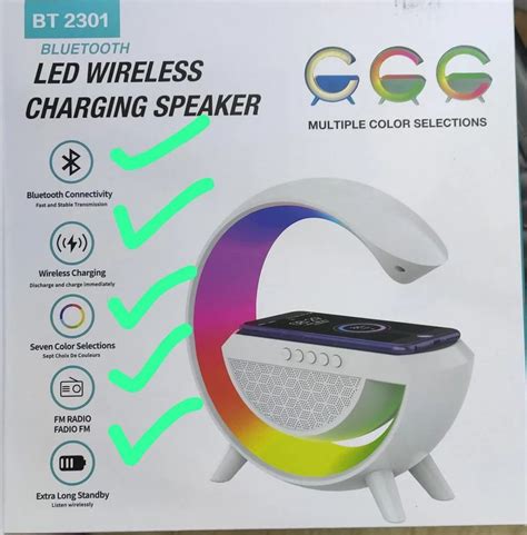 Led Wireless Bluetooth Light Speaker At Rs 1000 Bluetooth Portable