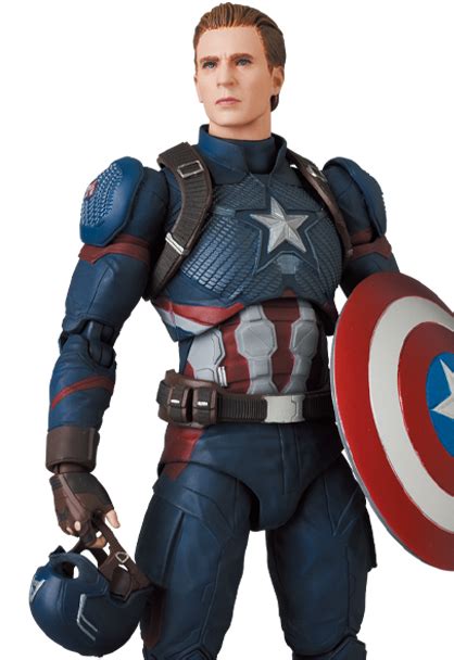 Mafex Series No 130 Captain America Avengers Endgame Ver Rio X Teir