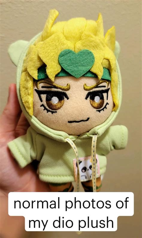 Normal Photos Of My Dio Plush Jojo Bizzare Adventure Jojo Bizarre Plush