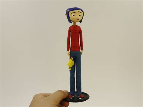Coraline Beware The Other Mother Button Eyes Stop Motion Tim Burton Movie Figure Chracter
