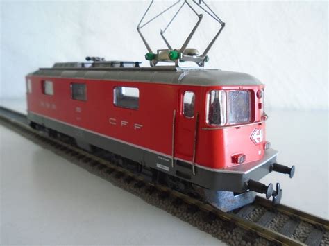 Hag H0 Elektrolok SBB Re 4 4 II Ex Swiss Express 173 OVP Kaufen