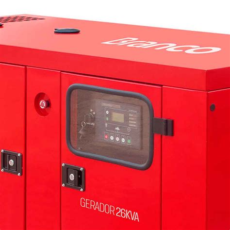 Gerador De Energia à Diesel 4t Branco 2875 Kva Com Ats 110220v B2b
