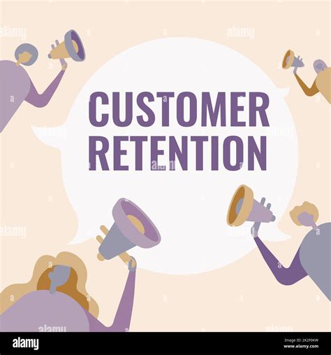 Handwriting Text Customer Retention Business Idea Keeping Loyal Customers Retain Many As