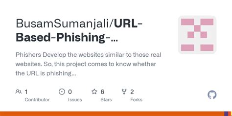 Github Busamsumanjali Based Phishing Detection Using Machine