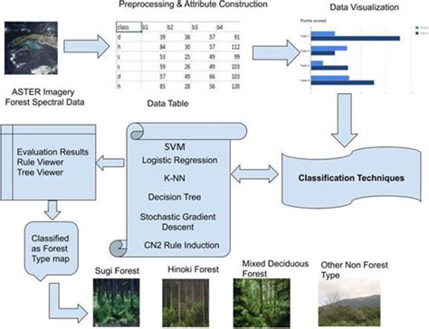 Workflow Of Mapping Forested Area Download Scientific Diagram