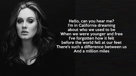 Adele Hello Lyrics Adele Hello Song Esl Worksheet By Anaica