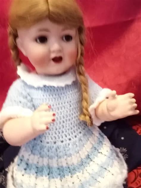 SEHR ALTE PORZELLANKOPFPUPPE Simon Und Halbig 50cm EUR 199 00 PicClick DE