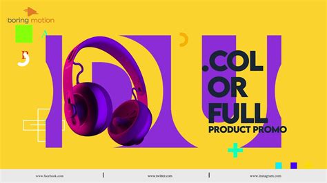 5 Animated Product Promo Free Template After Effect Part 2 Youtube