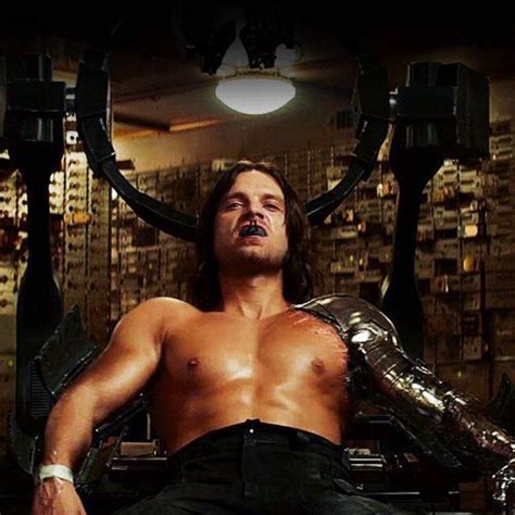 Sebastian Stan Shirtless