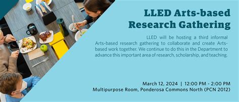 LLED Arts-based Research Gathering March 2024 - Language & Literacy ...