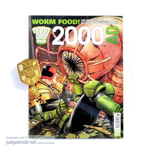 2000ad Prog 1872 Judge Dredd Uk Comic Book Very Good To Excellent Lot