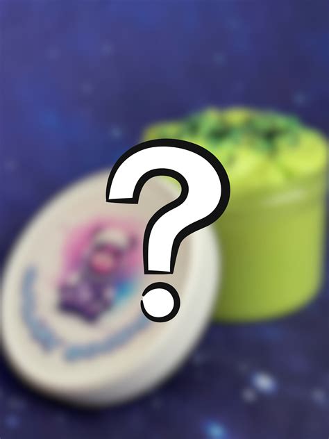 Mystery Space Themed Slime Surprise Slime Fluffy Slime Bingsu Etsy