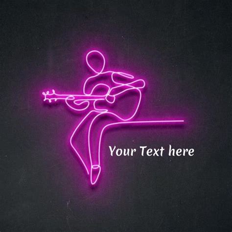 Neon Logo Template Postermywall